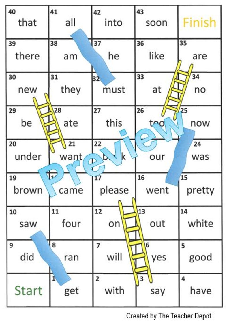 Sight Words Digital Download Phonics Activity Teacher Made Learning ...