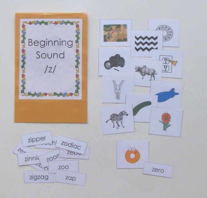 26 Teacher Made Phonics Center Learning Resource Games Beginning Sounds ...