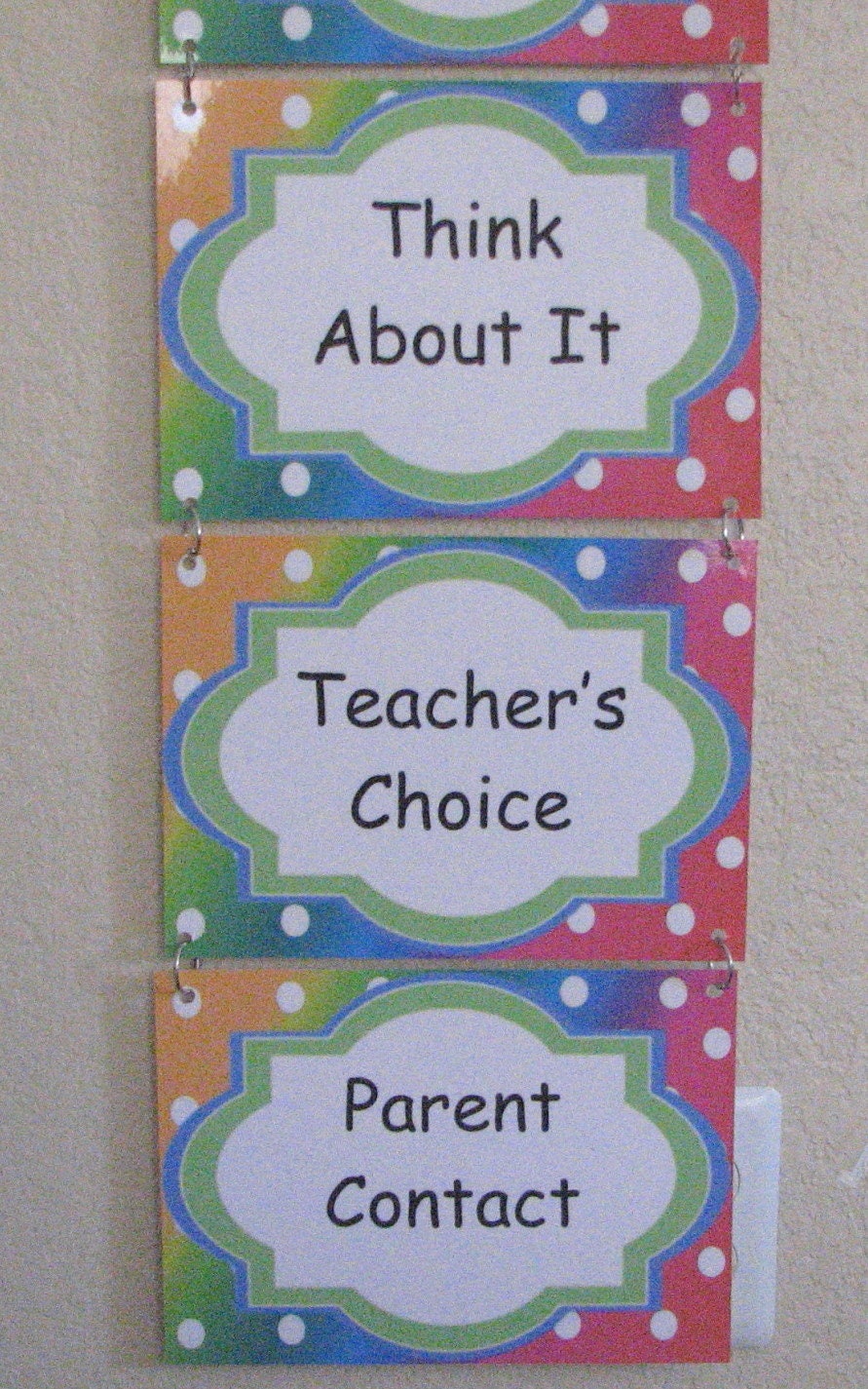Teacher Made Elementary Resource Class Management Behavior Clip Chart ...