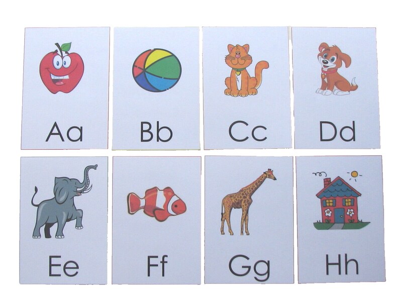 Teacher Made Learning Resource Alphabet Cards Bulletin Board Flashcards ...