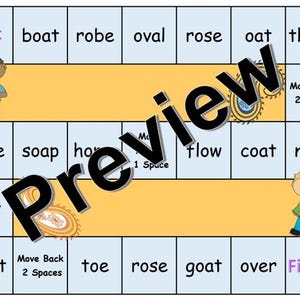 Teacher Made Literacy Center Educational Learning Resource Long Vowel ...