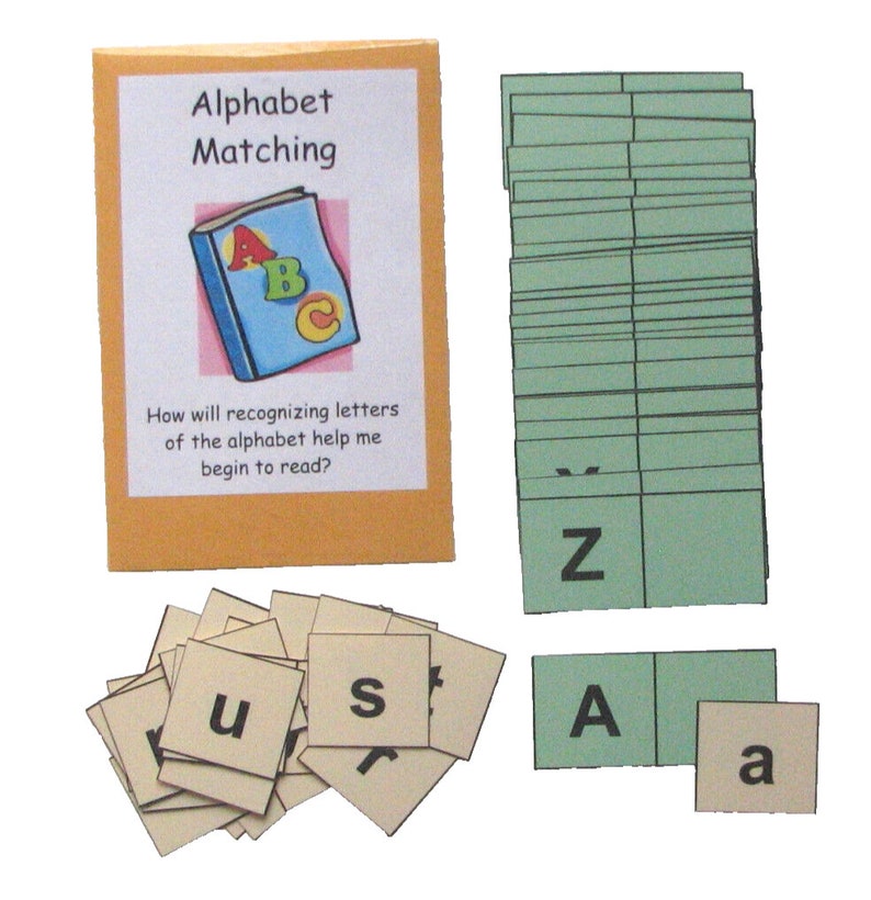 Teacher Depot Literacy Center Resource Game Uppercase & Lowercase ...