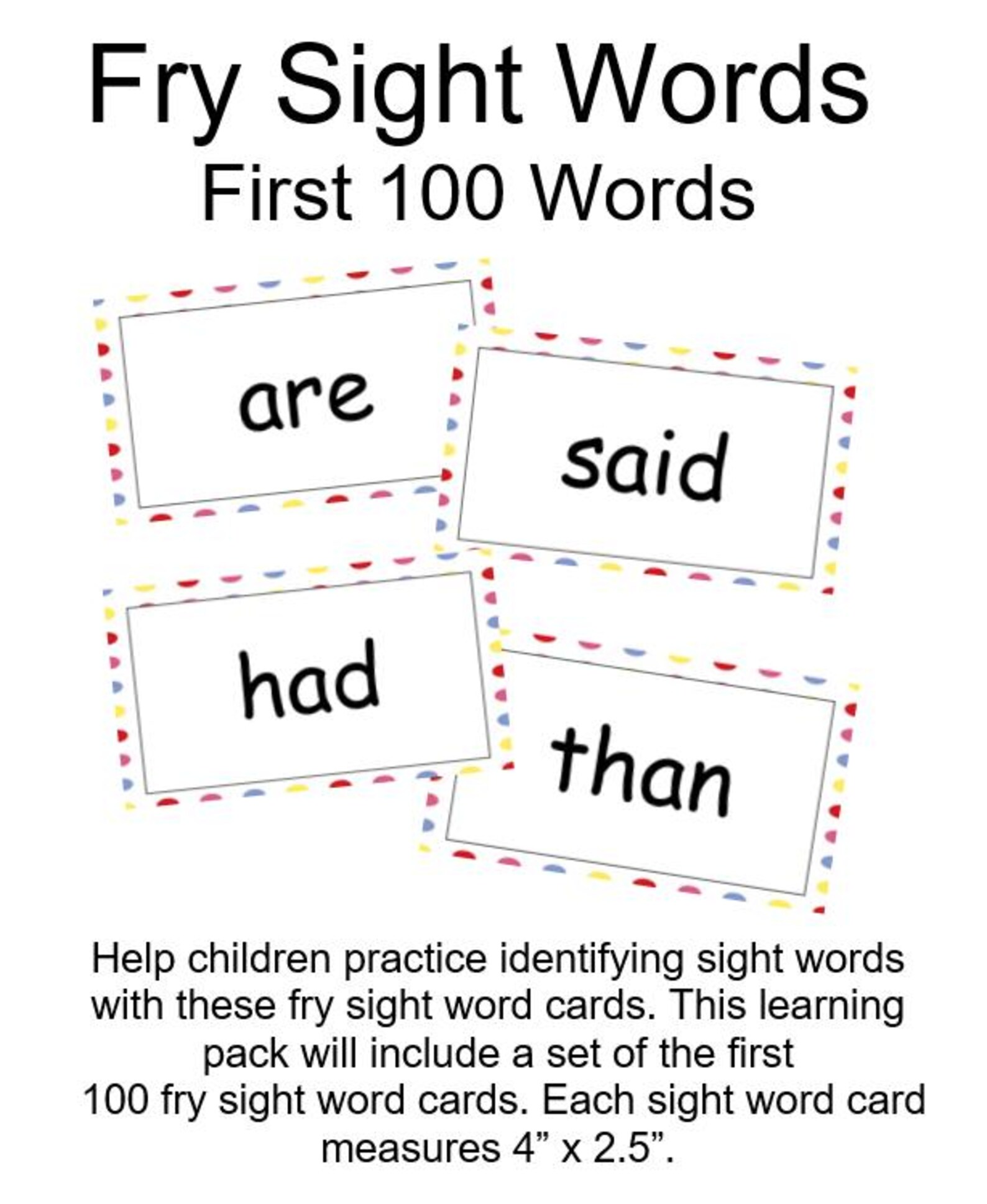 Teacher Made Reading Resource Phonics Learning Activity Fry Word ...