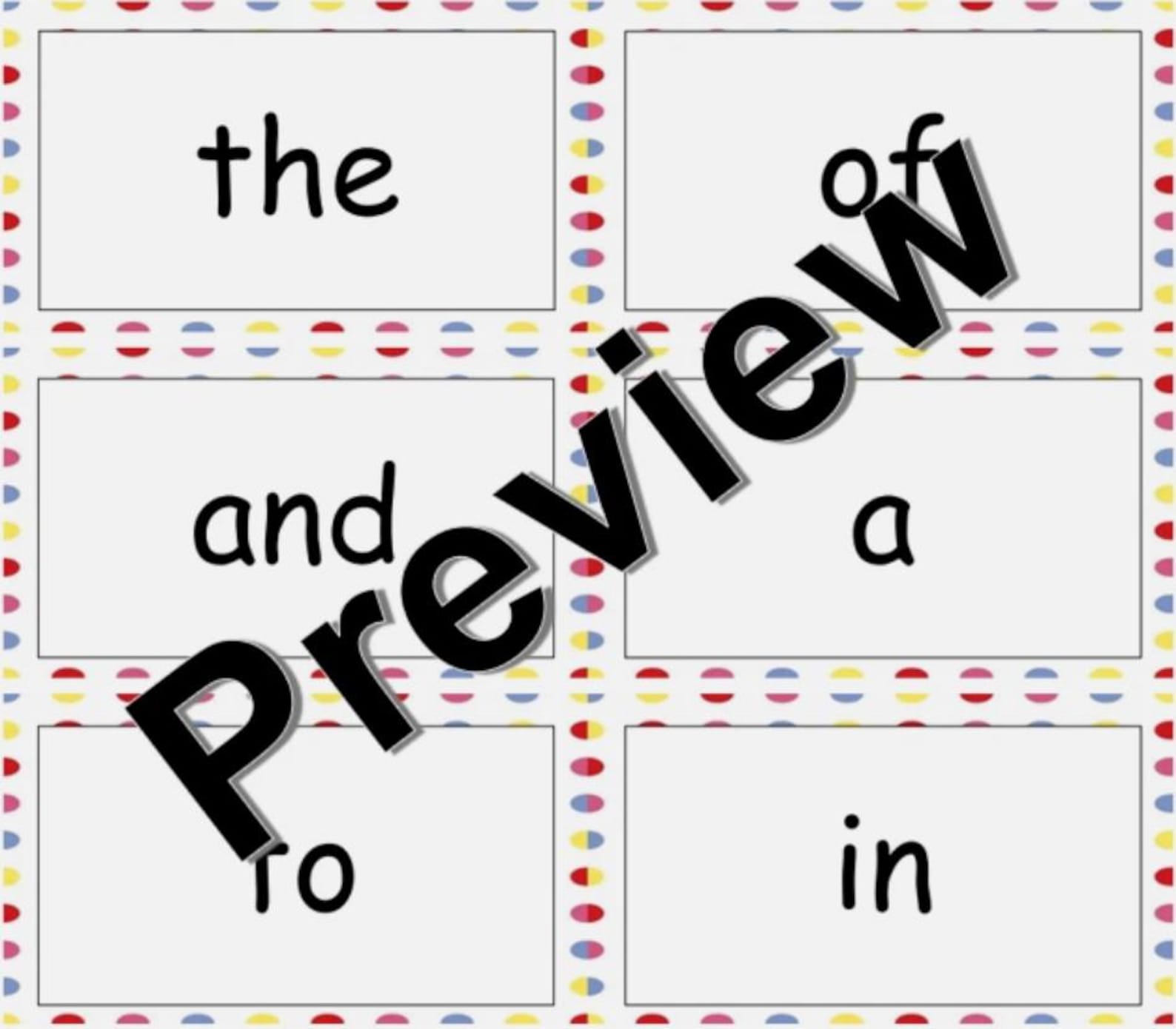 4 Teacher Made Literacy Resource Fry Words Flash Card Rings First 100 ...