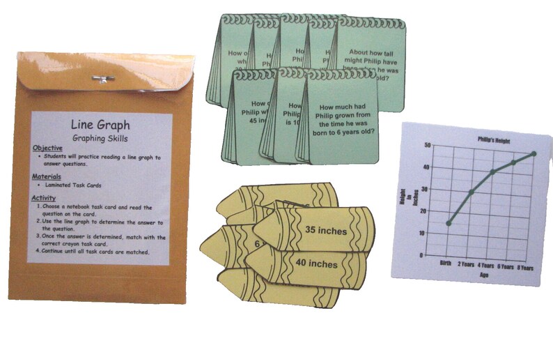 4 Teacher Made Math Centers Learning Resource Games Graphing Skills - Etsy