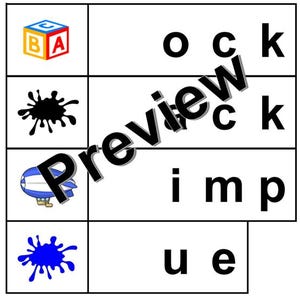 Beginning Sounds B, L & Blends Bl Teacher Made Literacy Phonics Center ...