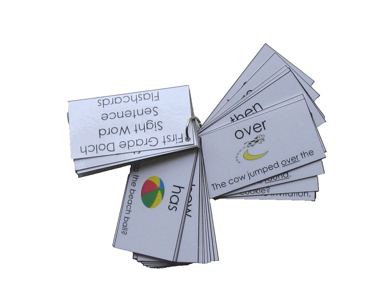 Educational Learning Resource Dolch First Grade Sight Word Sentences ...