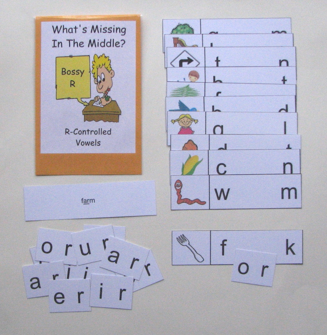 Educational Literacy Center Learning Activity Resource Game R ...