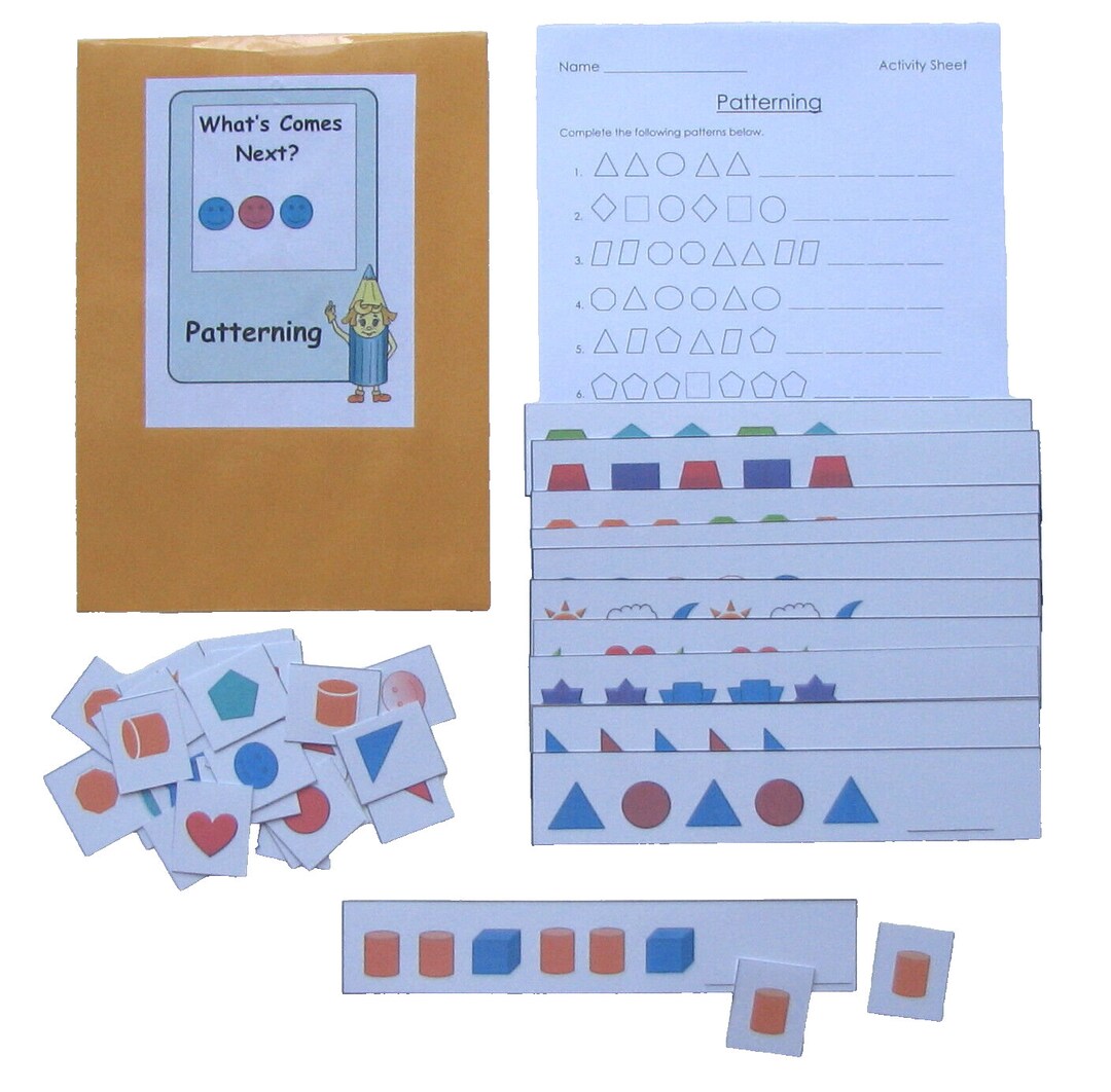 Teacher Depot Educational Math Center Learning Resource Game Patterning ...