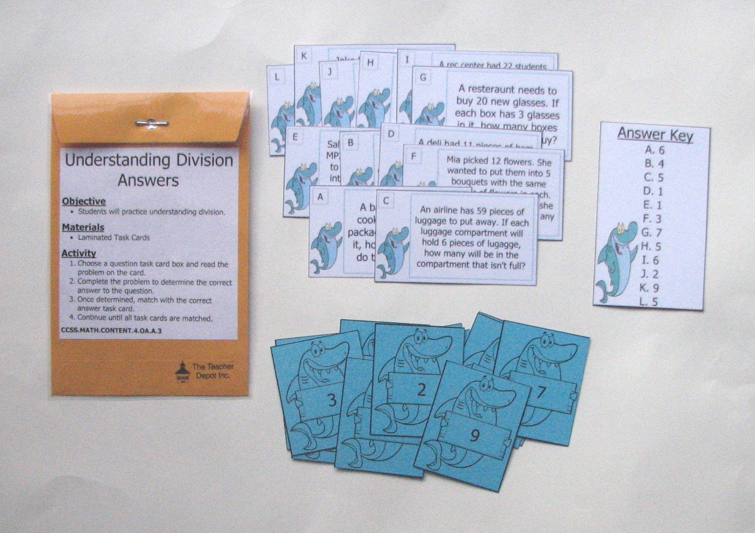 Educational Math Center Learning Resource Game Understanding Division ...