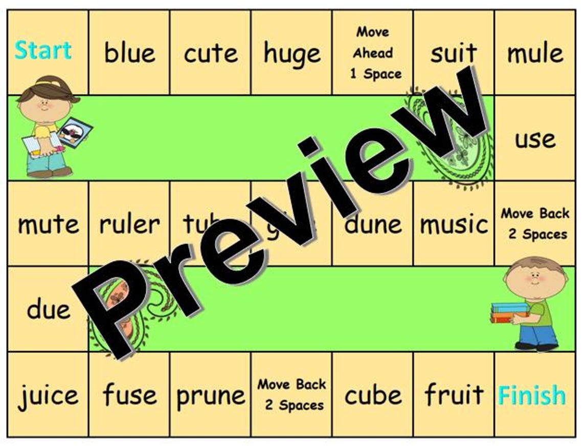 Teacher Made Literacy Center Educational Learning Resource Long Vowel ...
