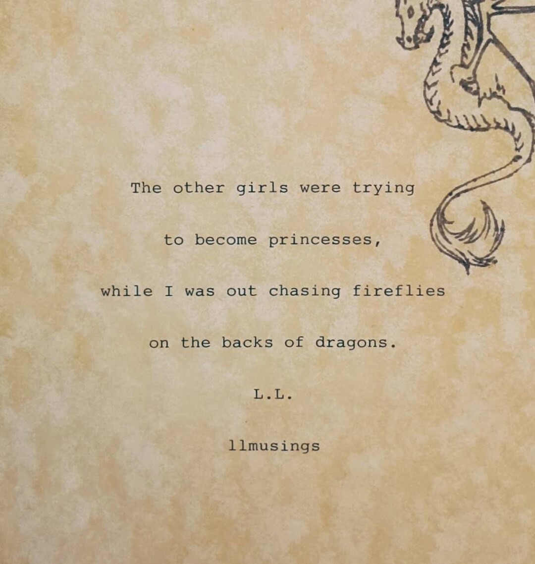 The Other Girls Were Trying to Become Princesses poem by L.L. llmusings ...