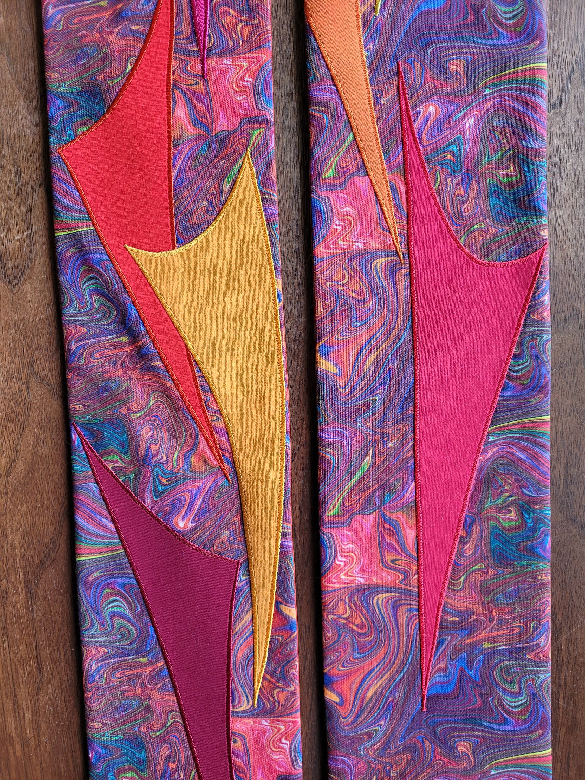 Pentecost Stole With Marble Design Fabric - Etsy