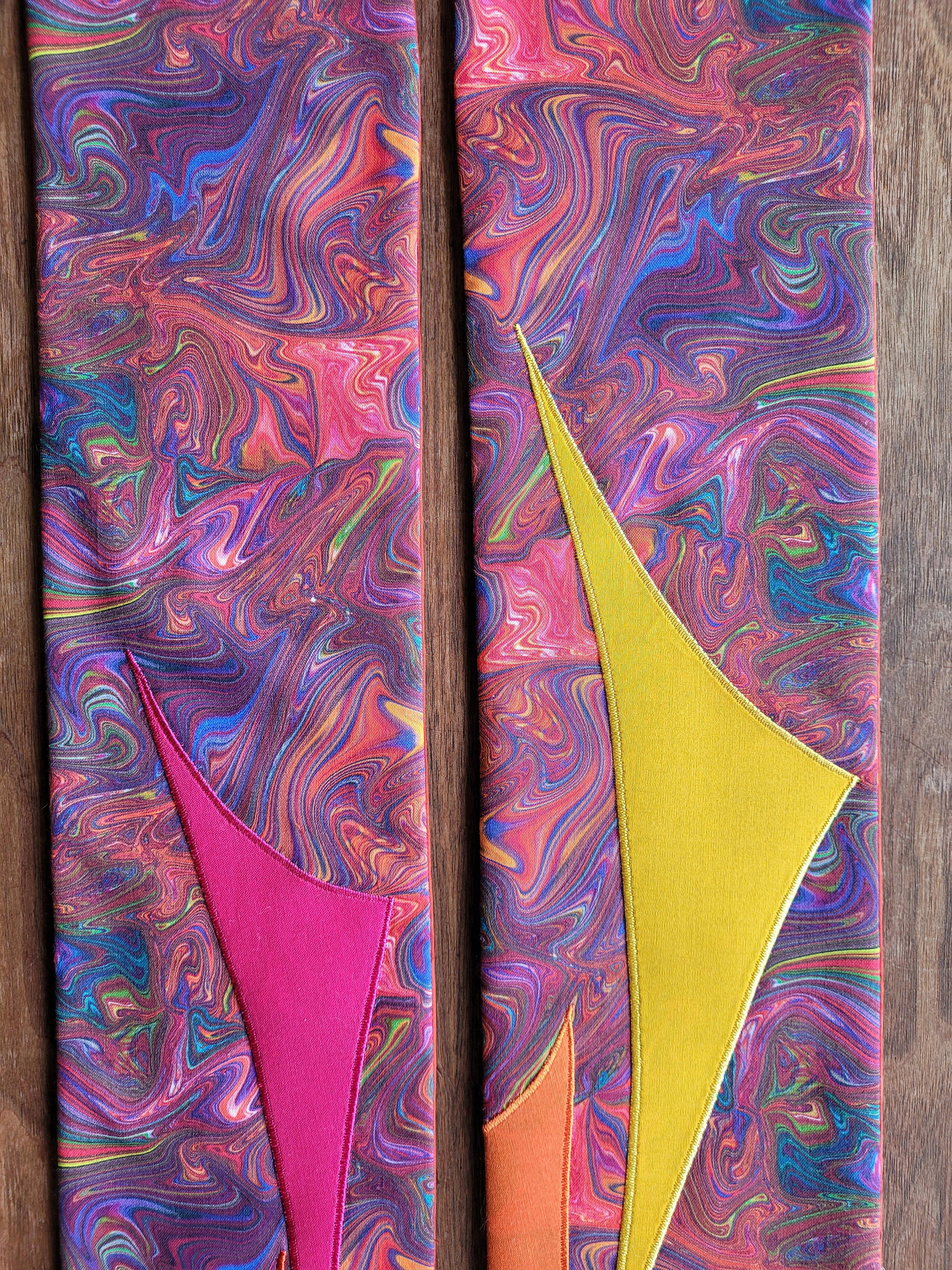 Pentecost Stole With Marble Design Fabric - Etsy