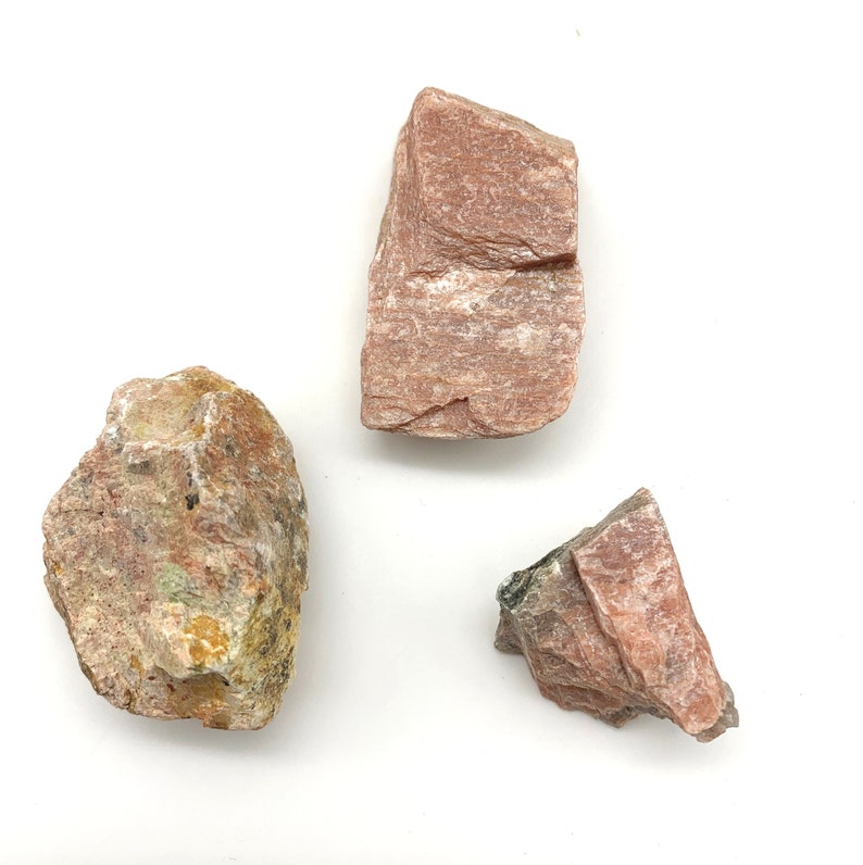 Microcline Pink Feldspar Igneous Rock 3 Unpolished Mineral - Etsy