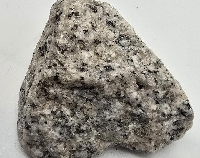 Biotite Granite Intrusive Igneous Rock - Two Unpolished Rock Specimens ...