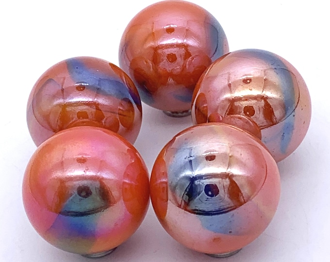 New for 2021 supernova 25mm Mega Marbles Glass Players Pack of 5 ...