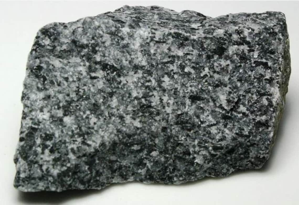 Diorite Igneous Rock - 10 Unpolished Mineral Specimens - Measures 1 - 2 ...