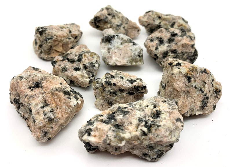 Pegmatite Intrusive Igneous Rock - 10 Unpolished Mineral Specimens ...