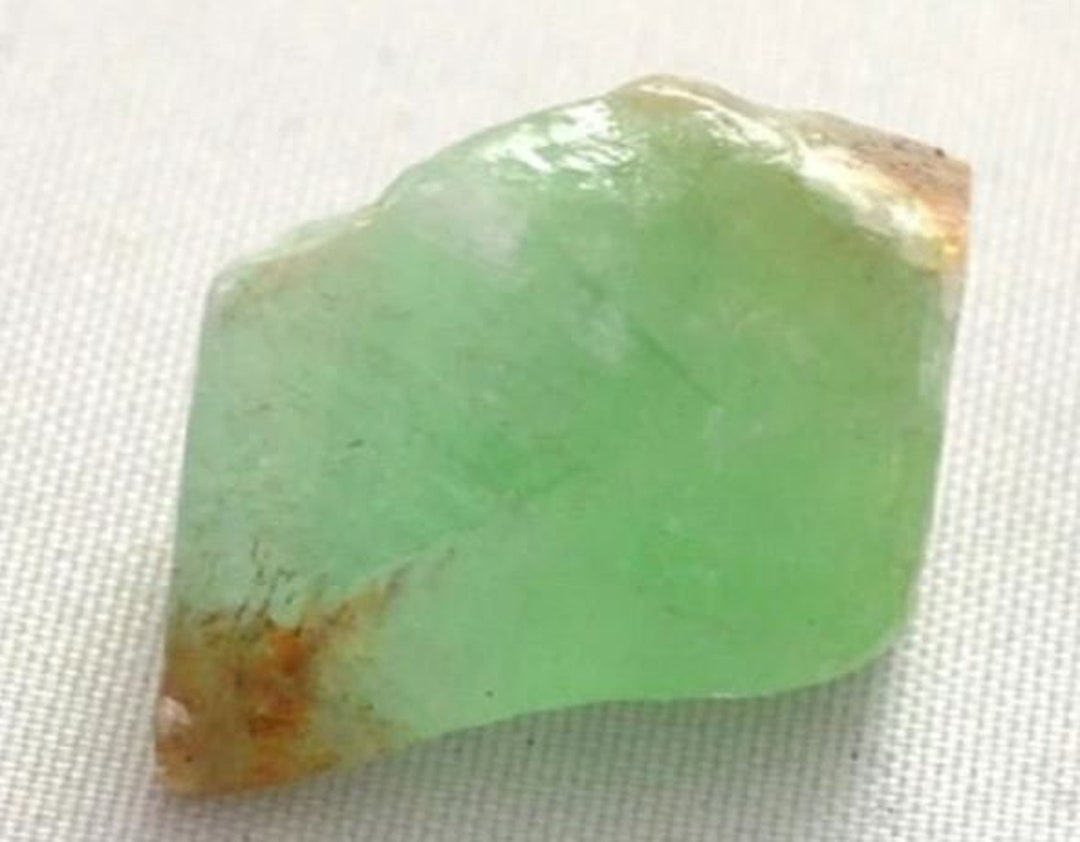 Pack of 2 Green Calcite Rock Mineral Specimens - Raw W Info Card - Etsy