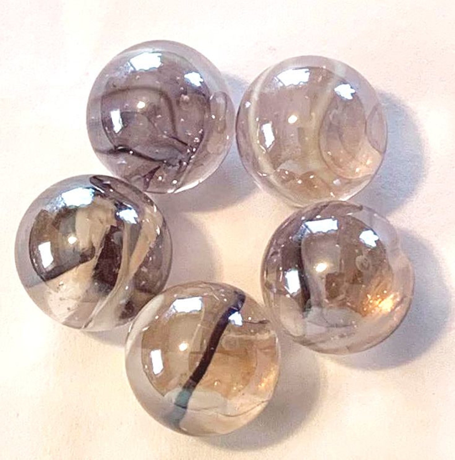 14mm fairy Player Marbles .55 Inch Pack 5 - Etsy