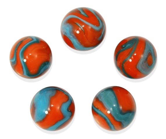 25mm seahorse 1 Marble Shooters Pack of | Etsy