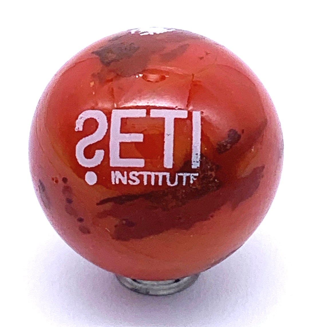 Single 25mm SETI Mars Glass Marble “search for Extraterrestrial ...