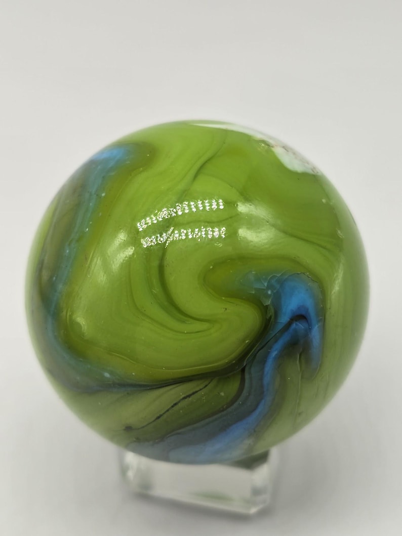 NEW FOR 2024! Single 50mm Troll Giant Marble (2") Lime Green With ...