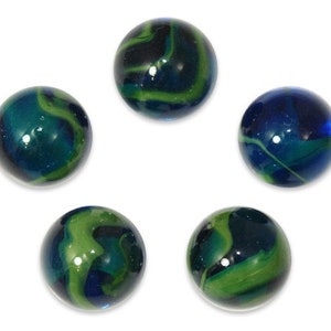 16mm "sea Turtle" Bulk Pack of 100 Player Glass Marbles (5/8th ...