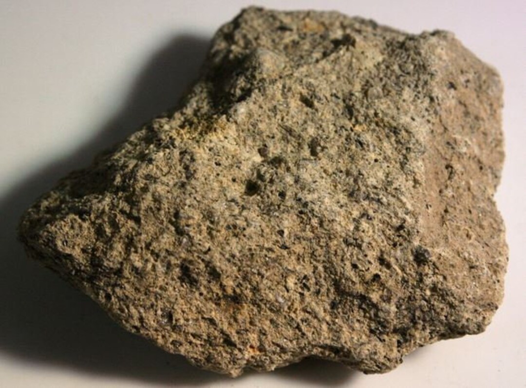 Light Gray Tuff - 10 Raw Pieces Mineral Specimen Measures 1-2 Inches on Longest Side Fine ...