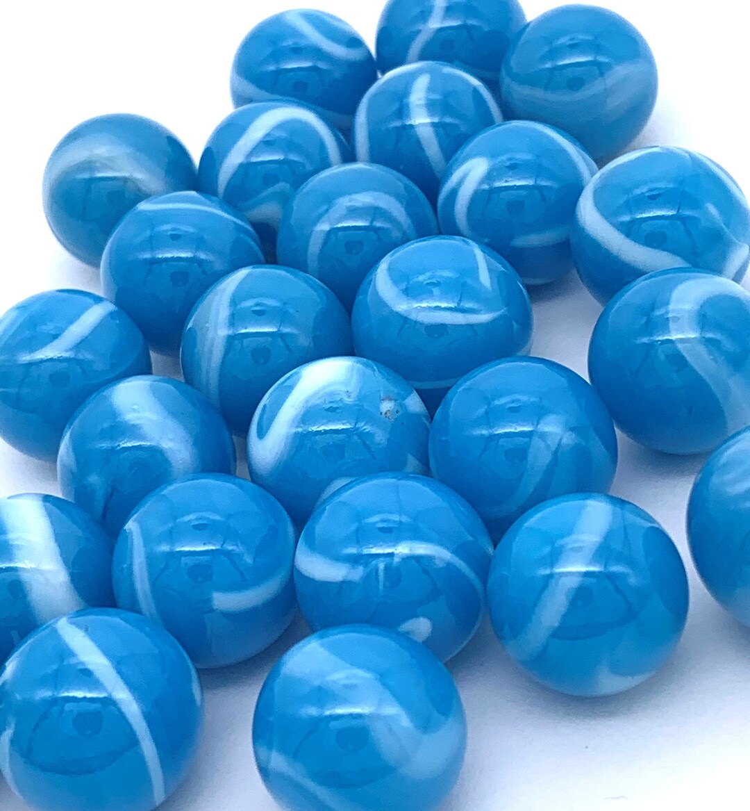 New for 2023! Bulk 16mm Neptune2 Glass Marble Players 5/8" Choice: 25 ...