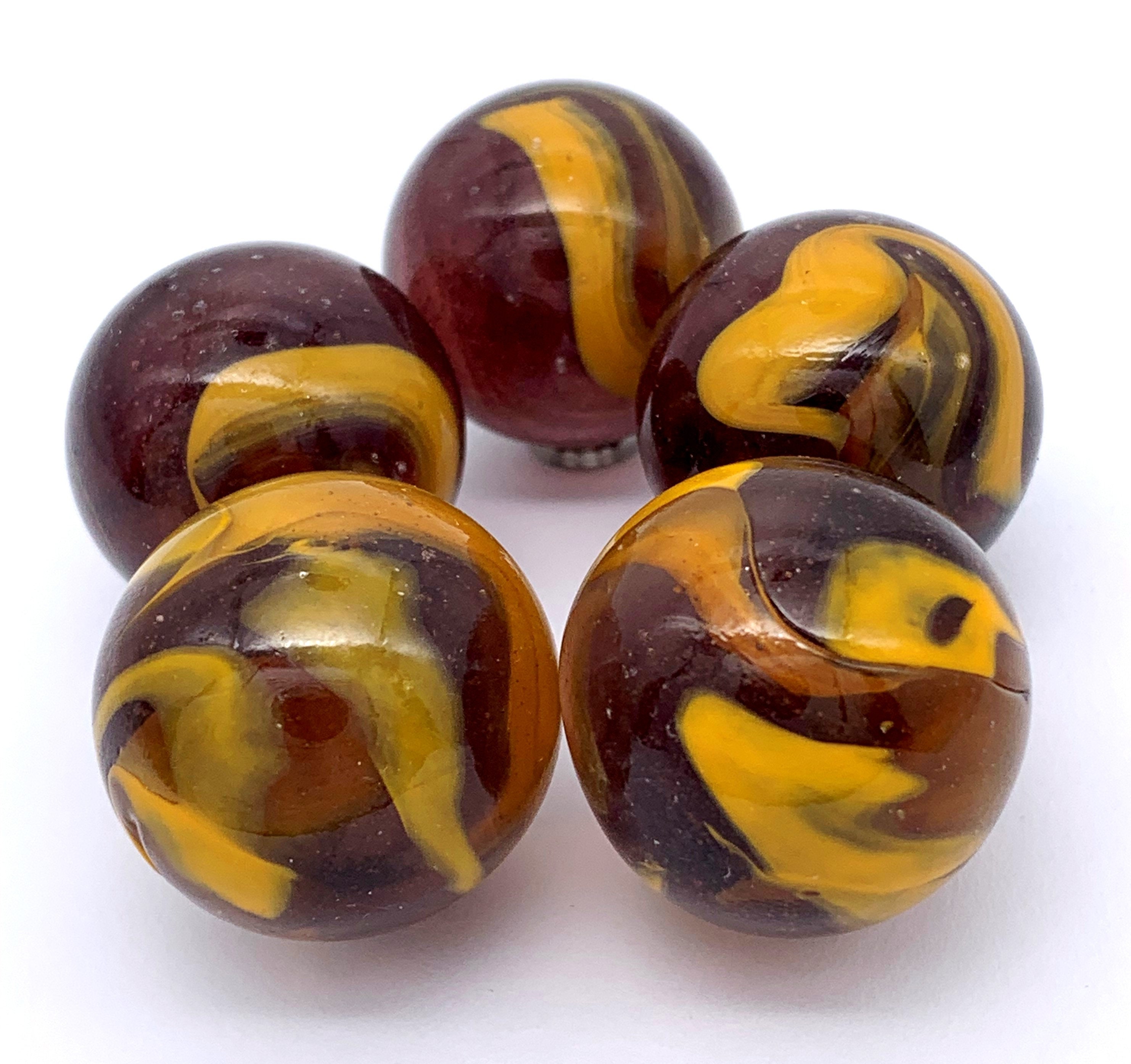 25mm Early Edition Mummy Glass Mega Marble Shooters Choice: Single / Pk ...