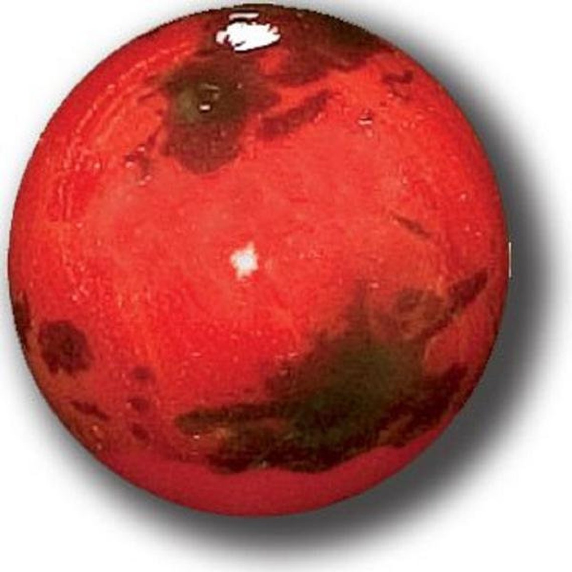 Earth, Mars & Moon to Scale Marbles - Boxed Set - Geographically ...