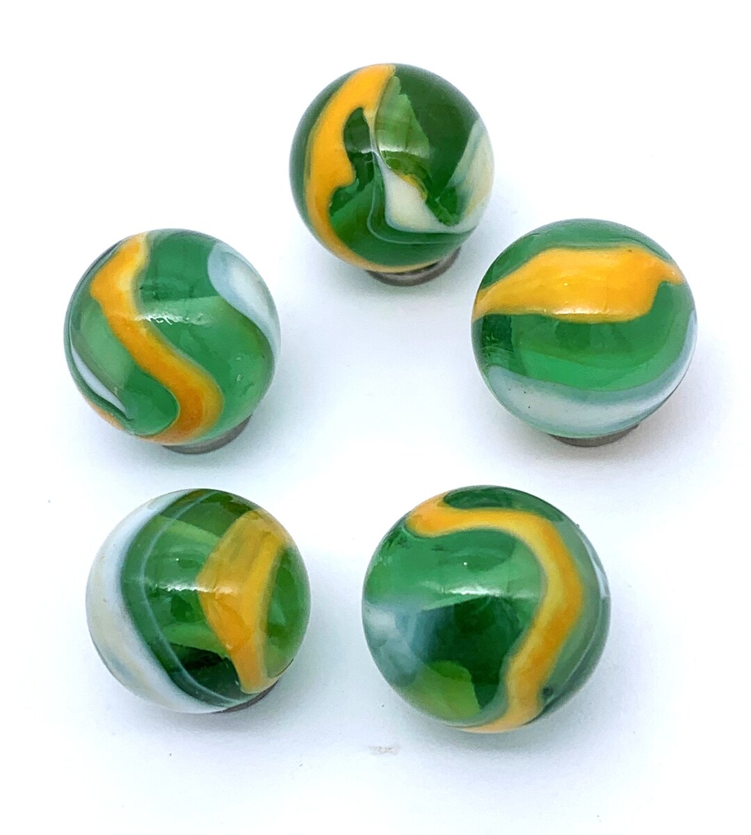 16mm Cricket Pk 5 or 25 Early Edition Jungle Player Mega Marbles by ...