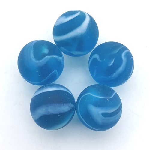 16mm Troll Glass Marble Players 5/8th Pack of 5 - Etsy