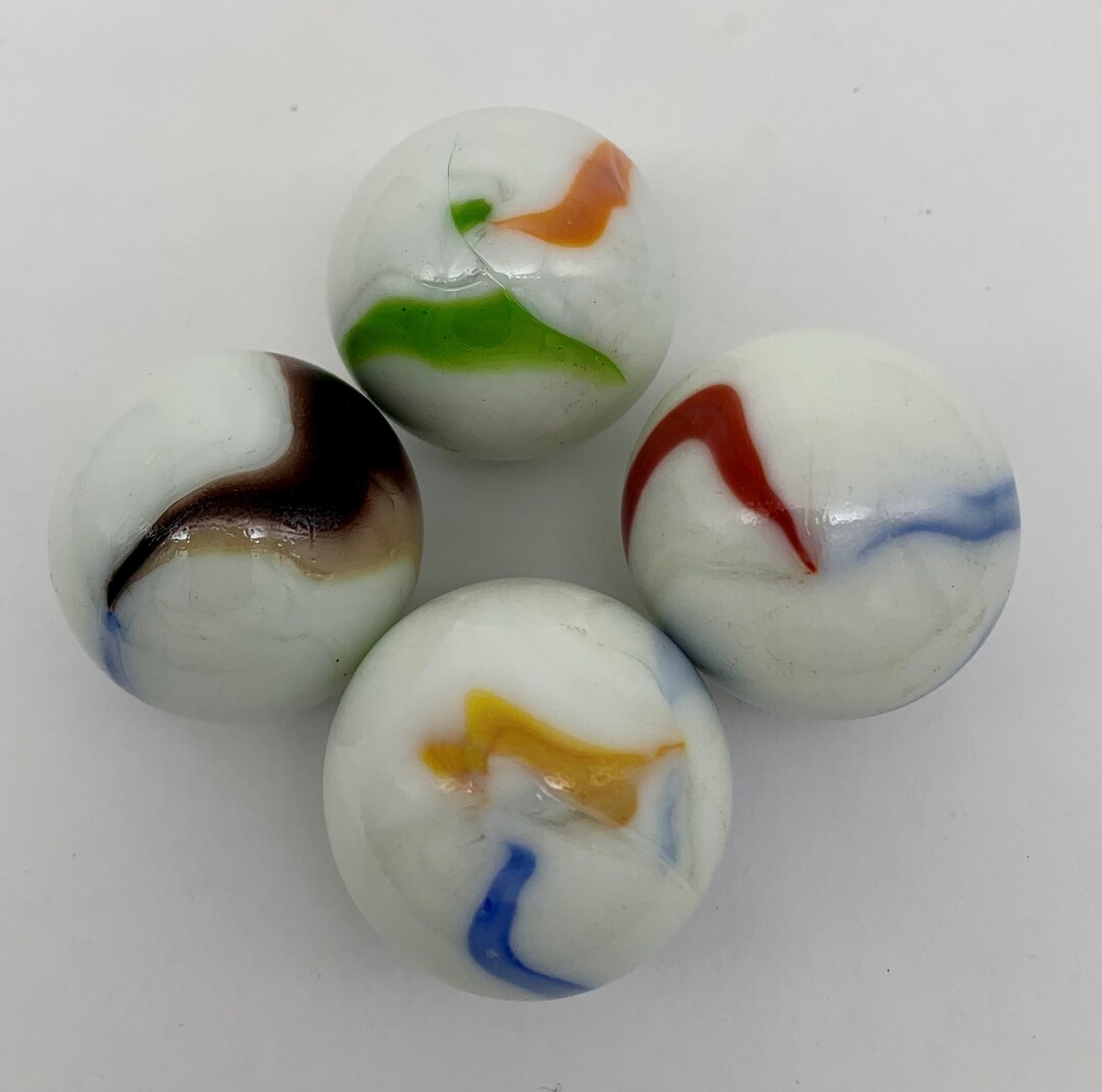 NEW FOR 2024!! 35mm Old Glory Giant Marbles (1.4") Choice of Single or ...