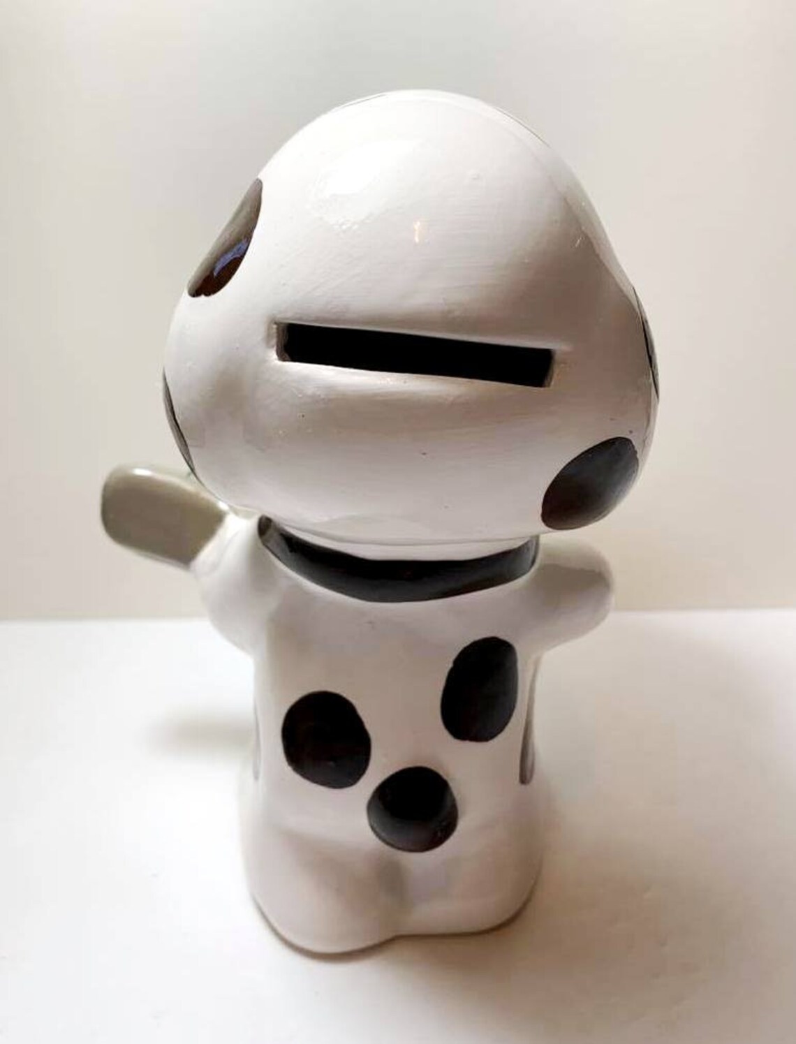 90's "marbles" Playing Banjo Ceramic Piggy Bank - Snoopy's Brother ...