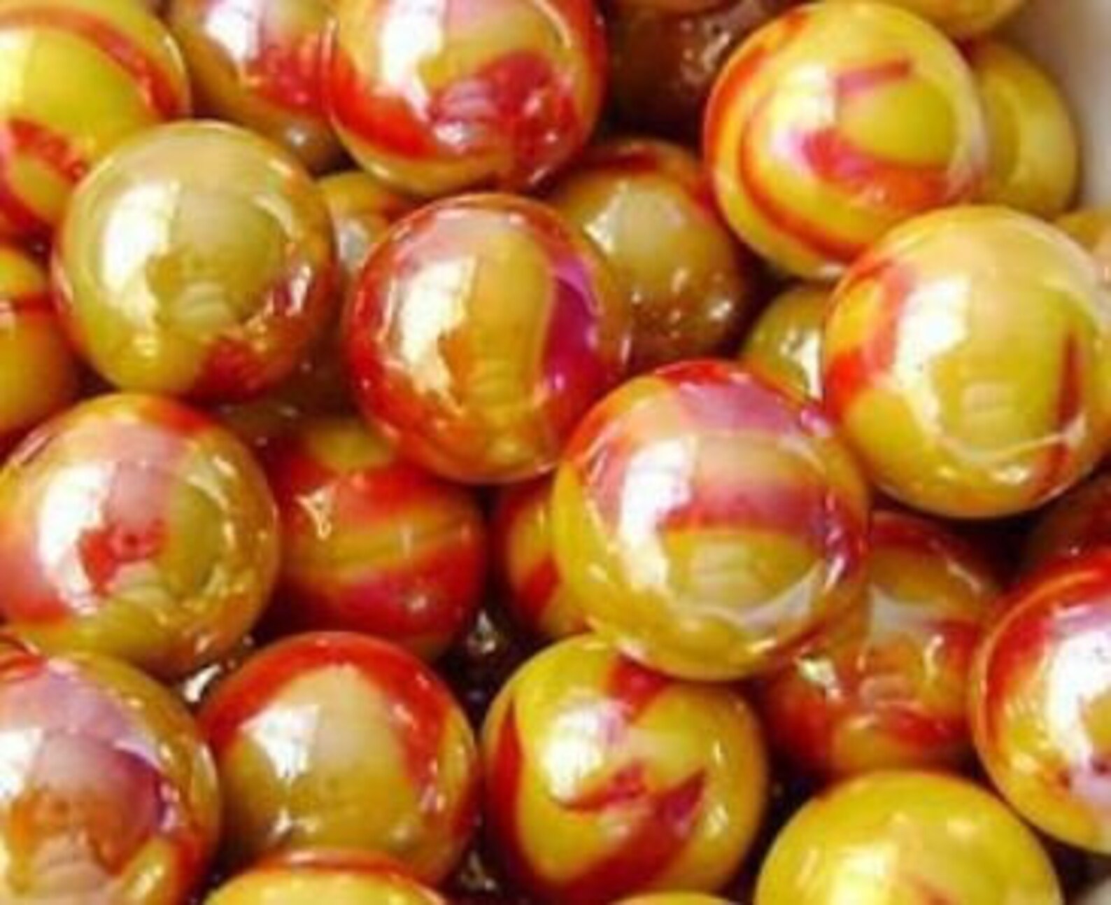 16mm iridescent Sun 5/8th Marble Glass | Etsy