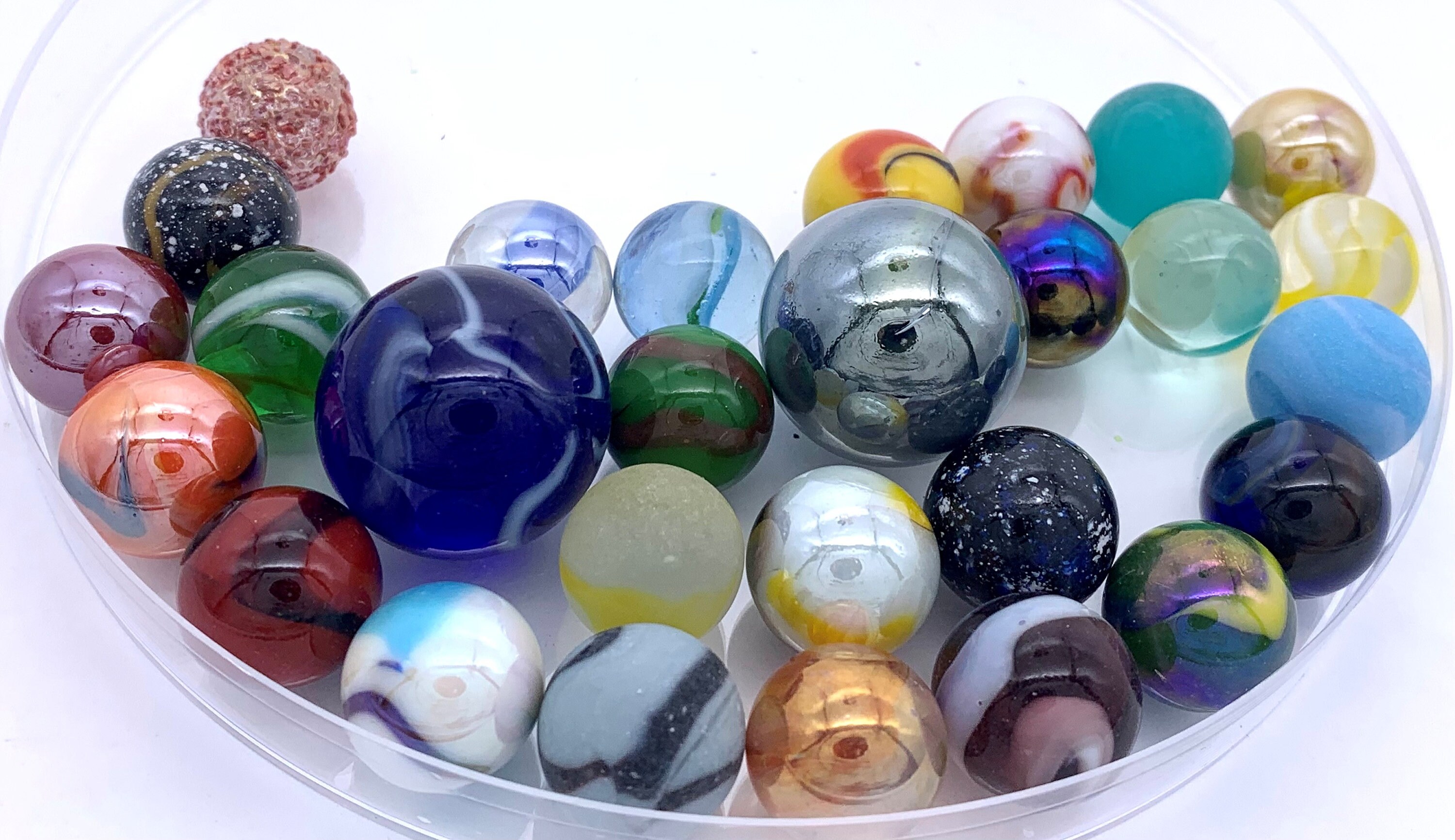 Group of 4 Sets or Individual Sets 112 Mega Marble Players & Shooters W ...