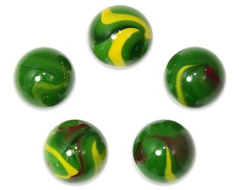 16mm Troll Glass Marble Players 5/8th Pack of 5 | Etsy