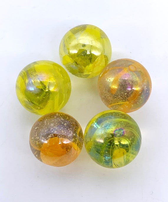 16mm Vintage starburst Mega Marble Players Choice | Etsy