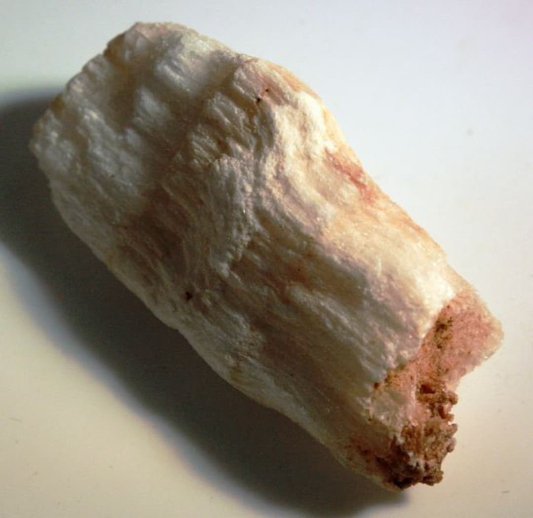 White Fibrous Gypsum: Selenite Satin Spar - 3 Pieces of Mineral - Rock ...
