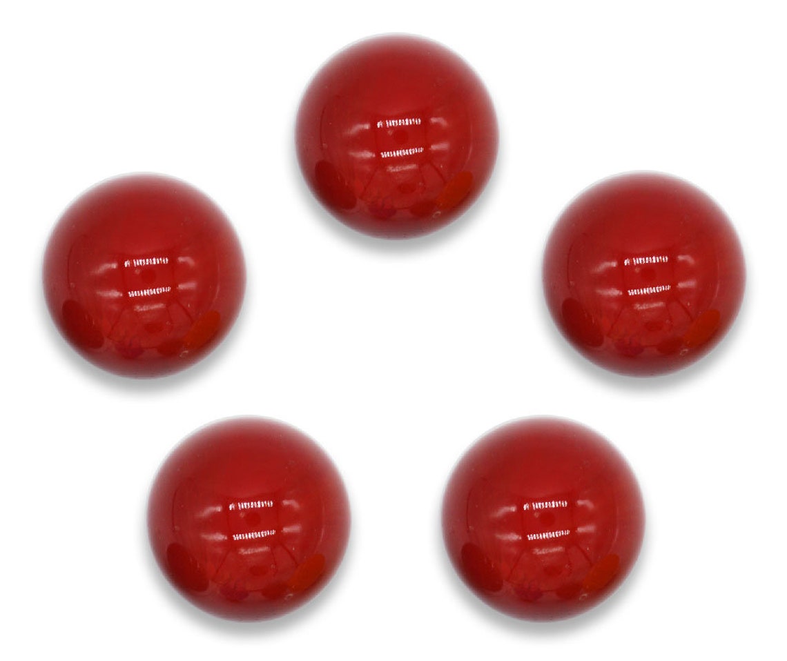 5 Red Solid Opal Glass Shooter Marbles 25mm Packs of 5 - Etsy