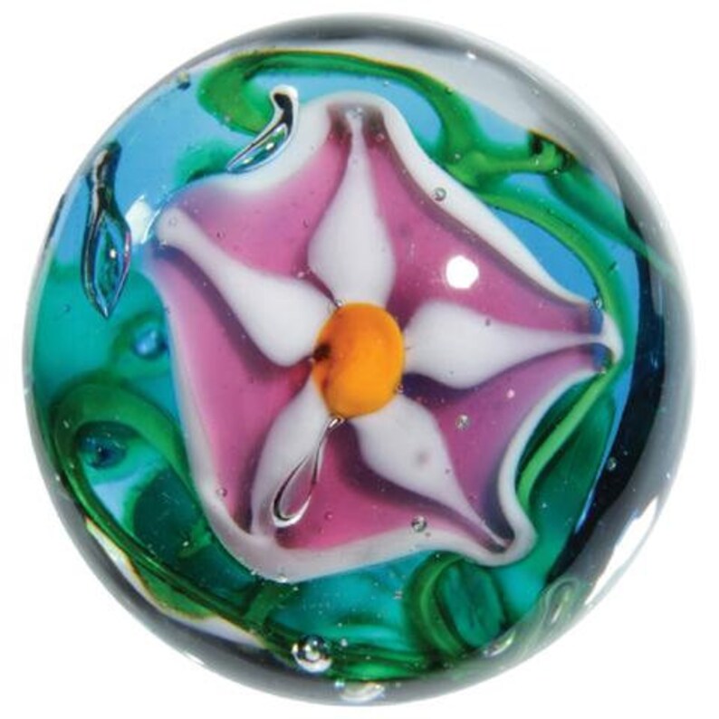 Stargazer - Handmade Art Glass Marble W Stand (16mm or 22mm) Decorating ...