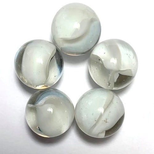 16mm Troll Glass Marble Players 5/8th Pack of 5 | Etsy