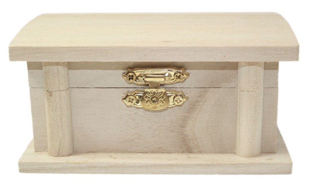 Collector Wooden Treasure Chest for Mineral Rock Specimens - Etsy