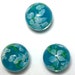 16mm "wizard A" Glass Mega Marble Players 5/8th" Pk 5 Pale Lavender W ...
