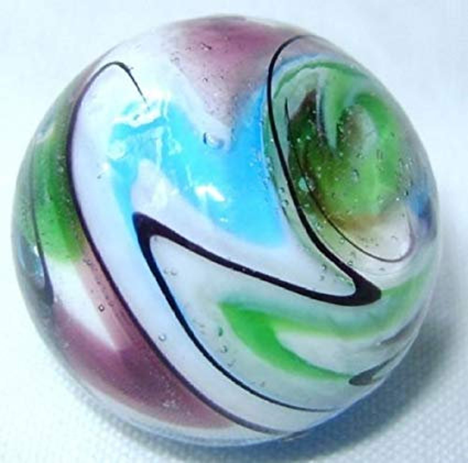 Sonata 25mm Handmade Art Glass Marbles Choice of Single - Etsy