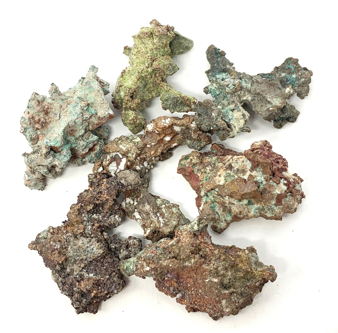 Native Copper Metal Nuggets - 10 Rocks - Raw Mineral Specimen ...