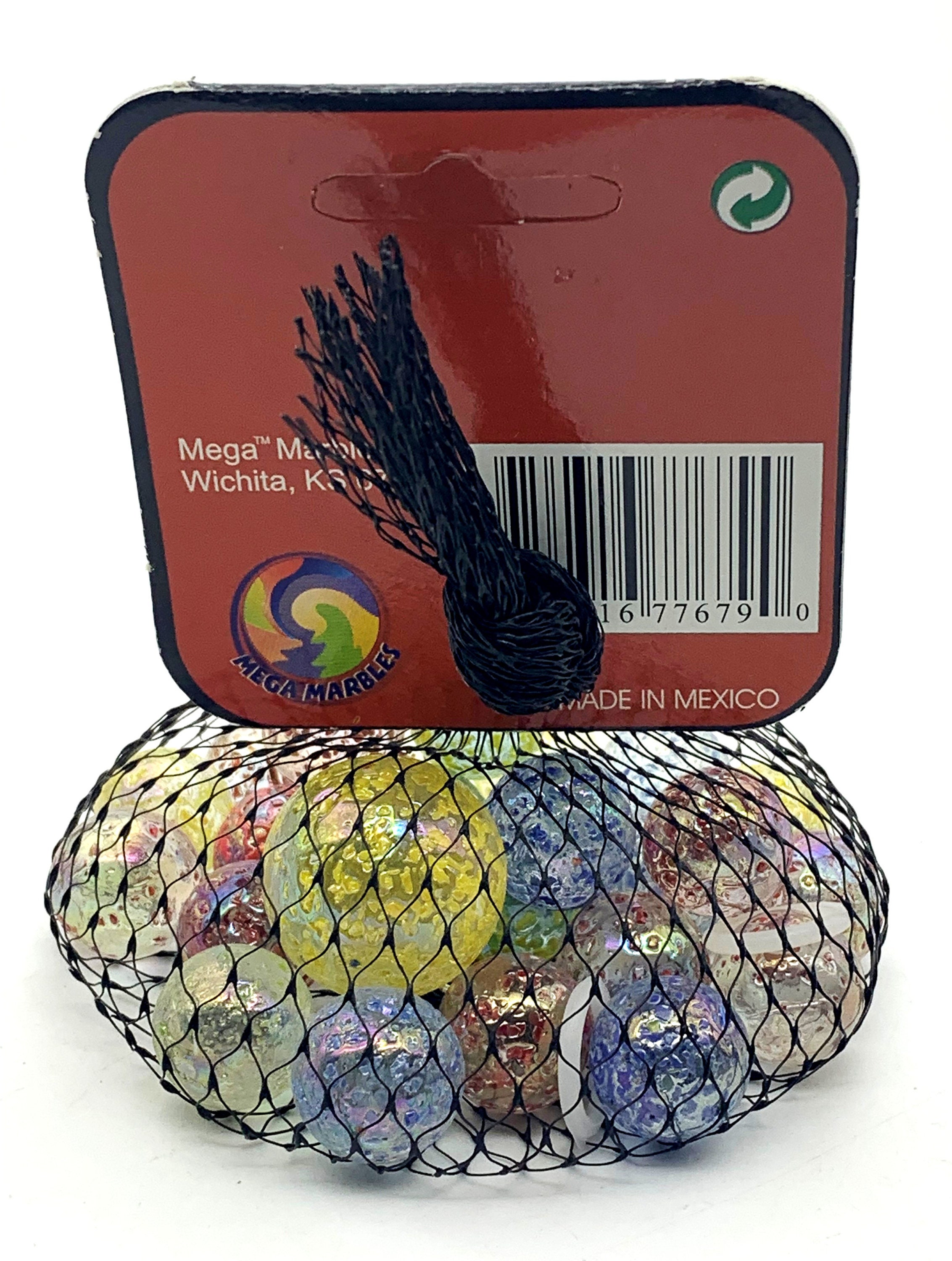 Net Bag 25 stardust Glass Mega Marbles 24 Players - Etsy